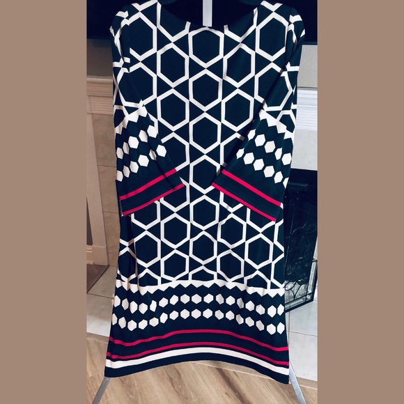 Laura Jefferies | Dresses | Geometrical Midi Dress | Poshmark